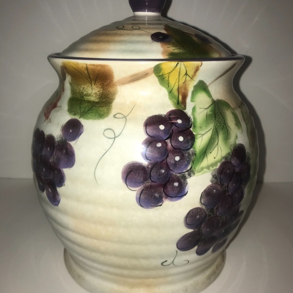 Dining | Vintage Le Gourmet Chef Earthenware Cookie Jar | Poshmark
